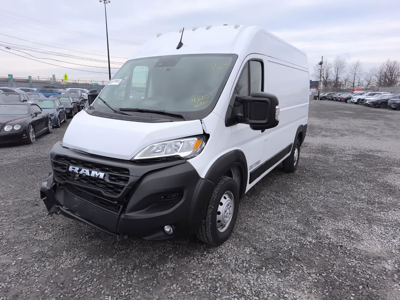 Ram Promaster 1500 Ext. High Roof 3.6L WORK VAN Repairable ...